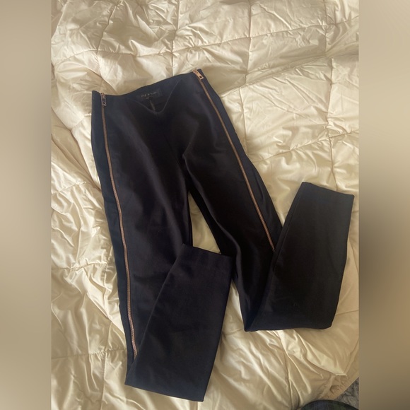 rag & bone | Pants & Jumpsuits | Rag Bone Dark Navy Leggings With Side ...